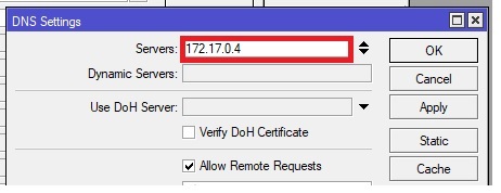 Citraweb.com : implementasi Pi-hole pada Container Mikrotik